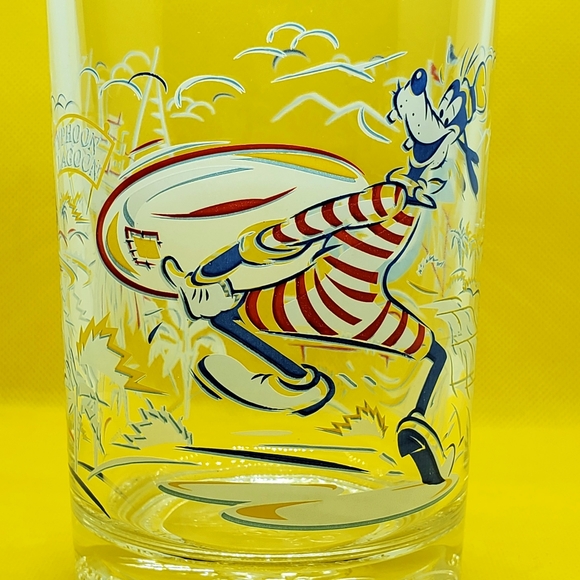 Walt Disney | Dining | Walt Disney Goofy Drinking Glass 25th ...